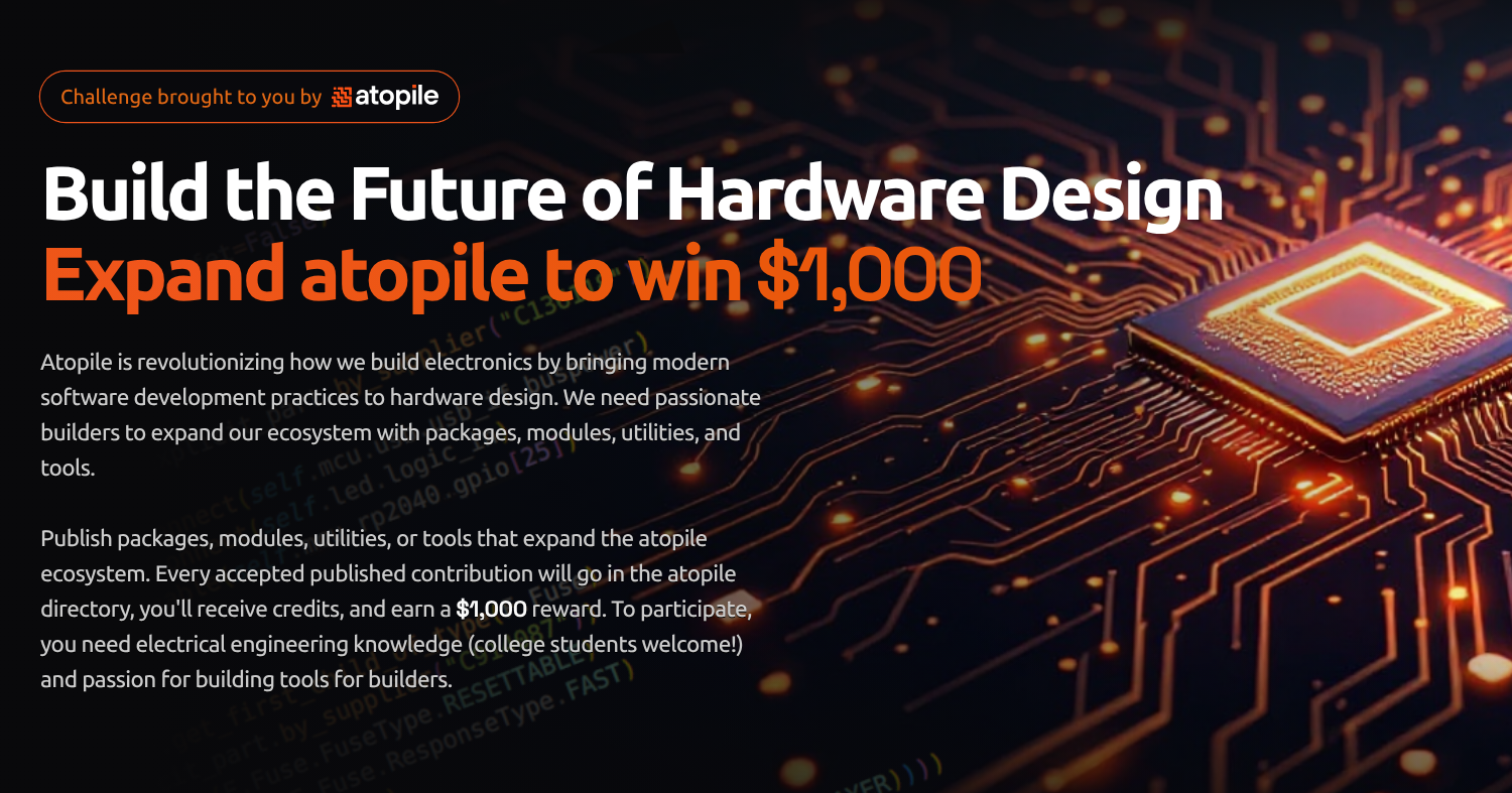 Atopile Challenge | Algora