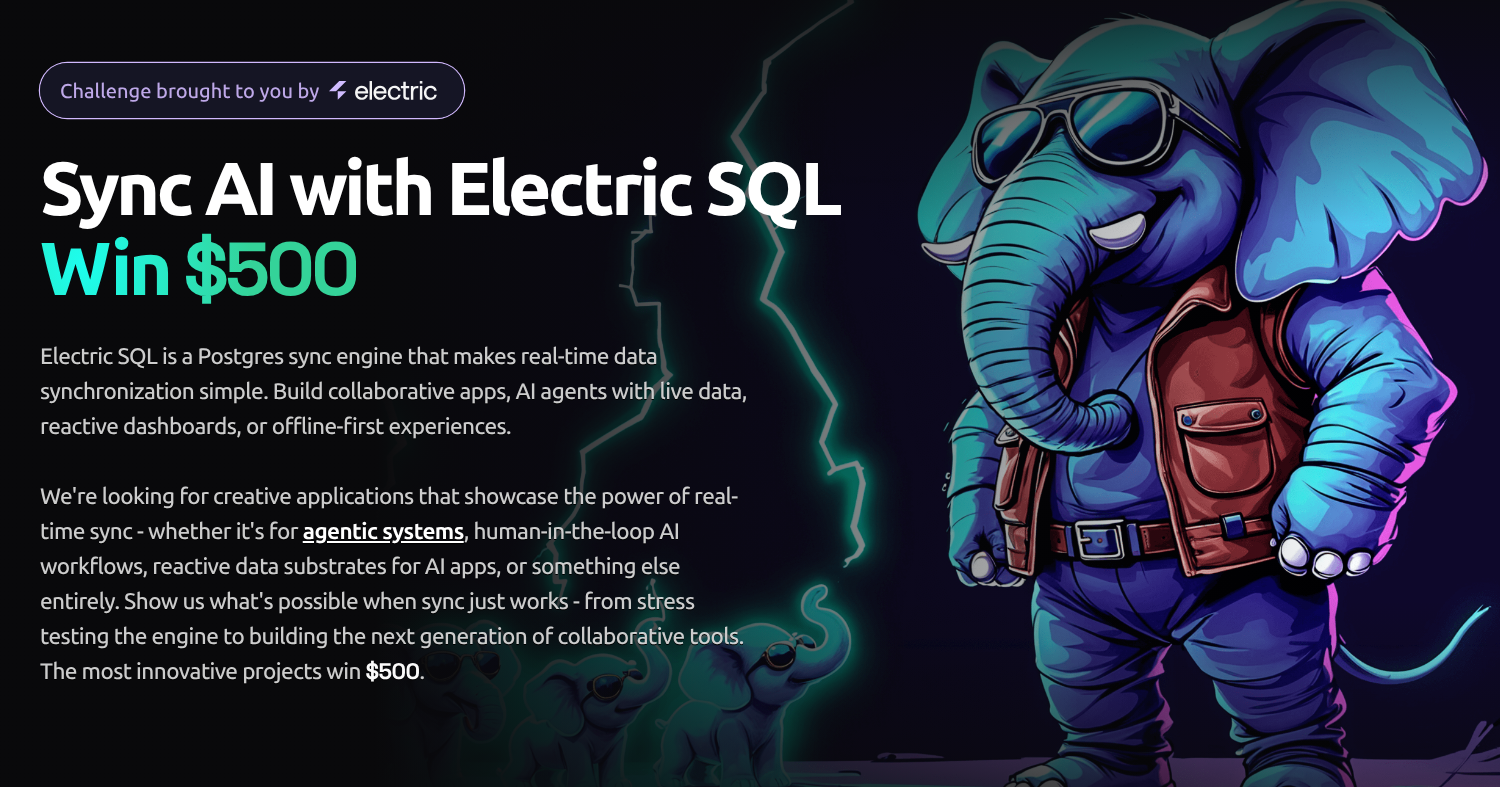 Electric SQL Challenge | Algora