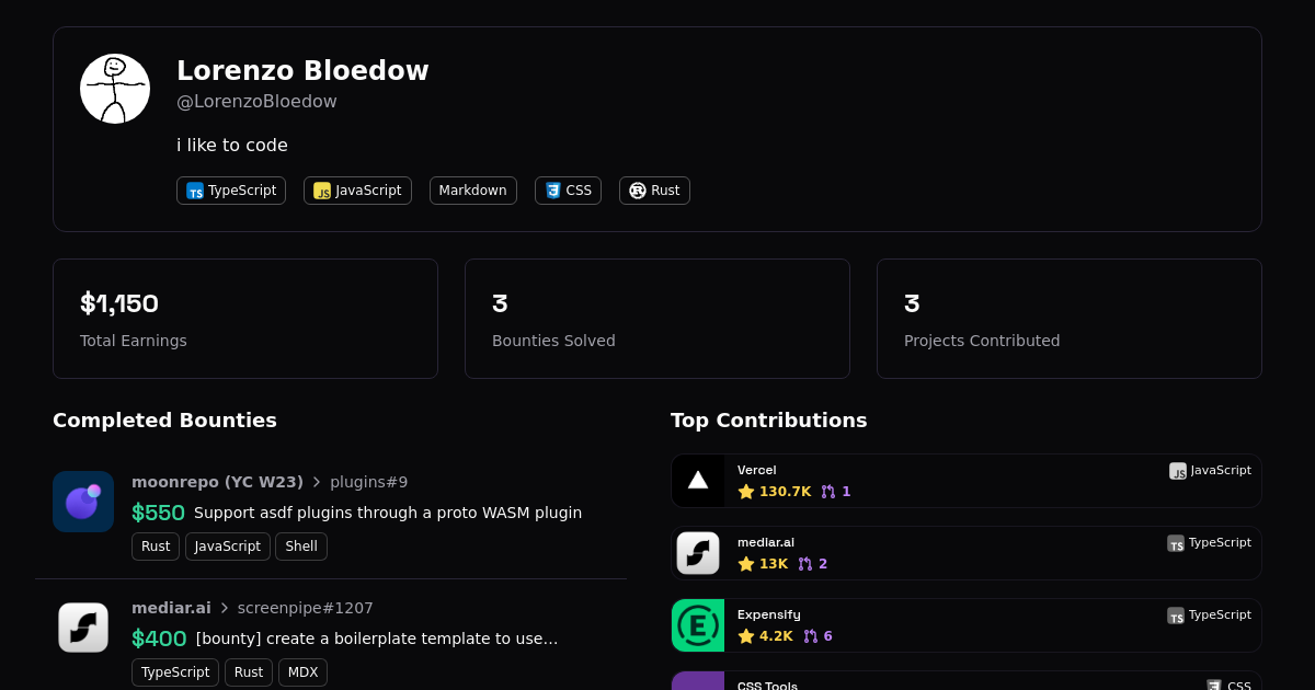 Lorenzo Bloedow | Algora