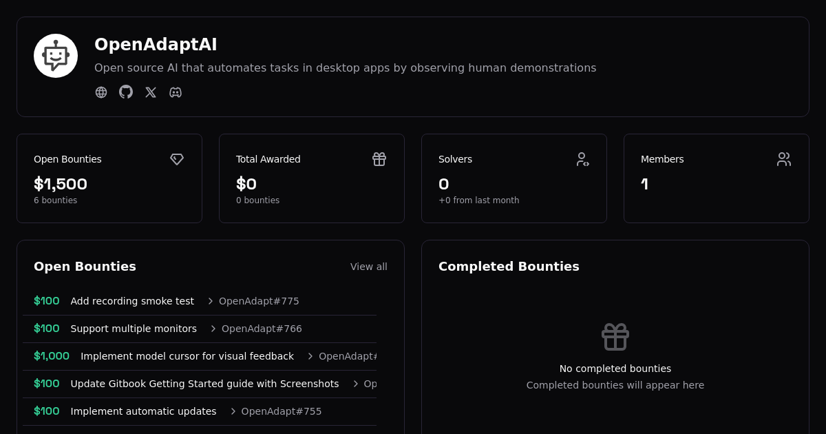 OpenAdaptAI | Algora
