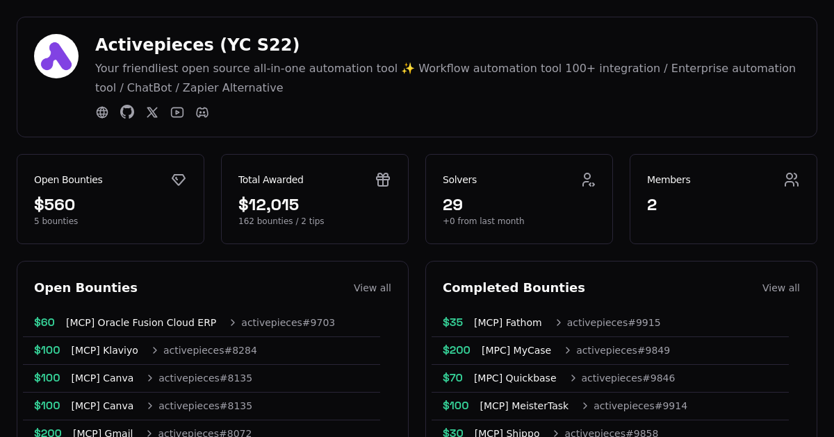 Activepieces (YC S22) | Algora