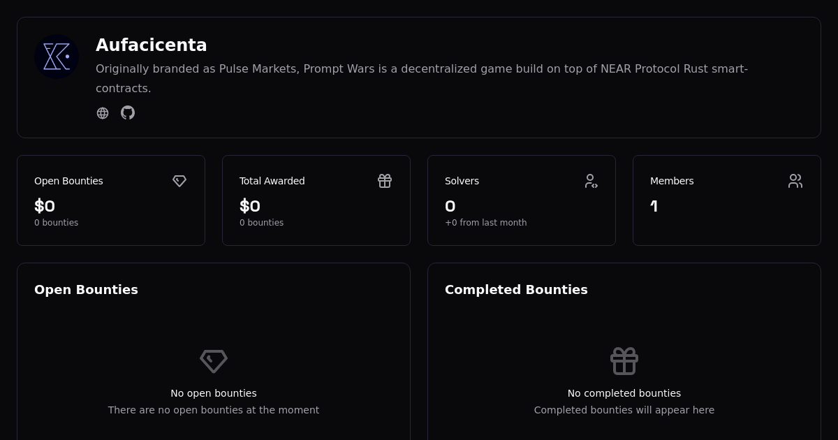 Aufacicenta | Algora