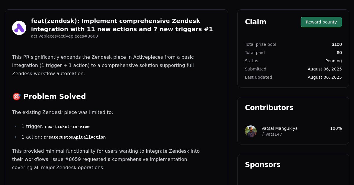 feat(zendesk): Implement comprehensive Zendesk integration with 11 new ...