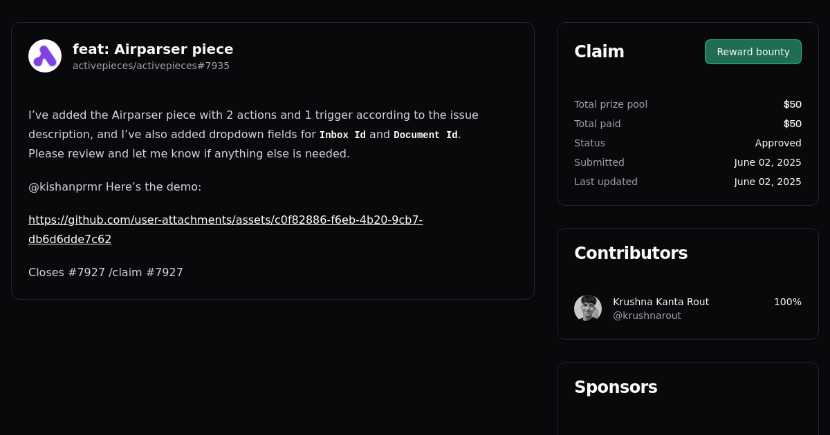 feat: Airparser piece | Algora