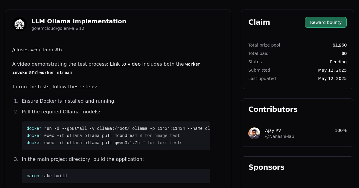 LLM Ollama Implementation | Algora