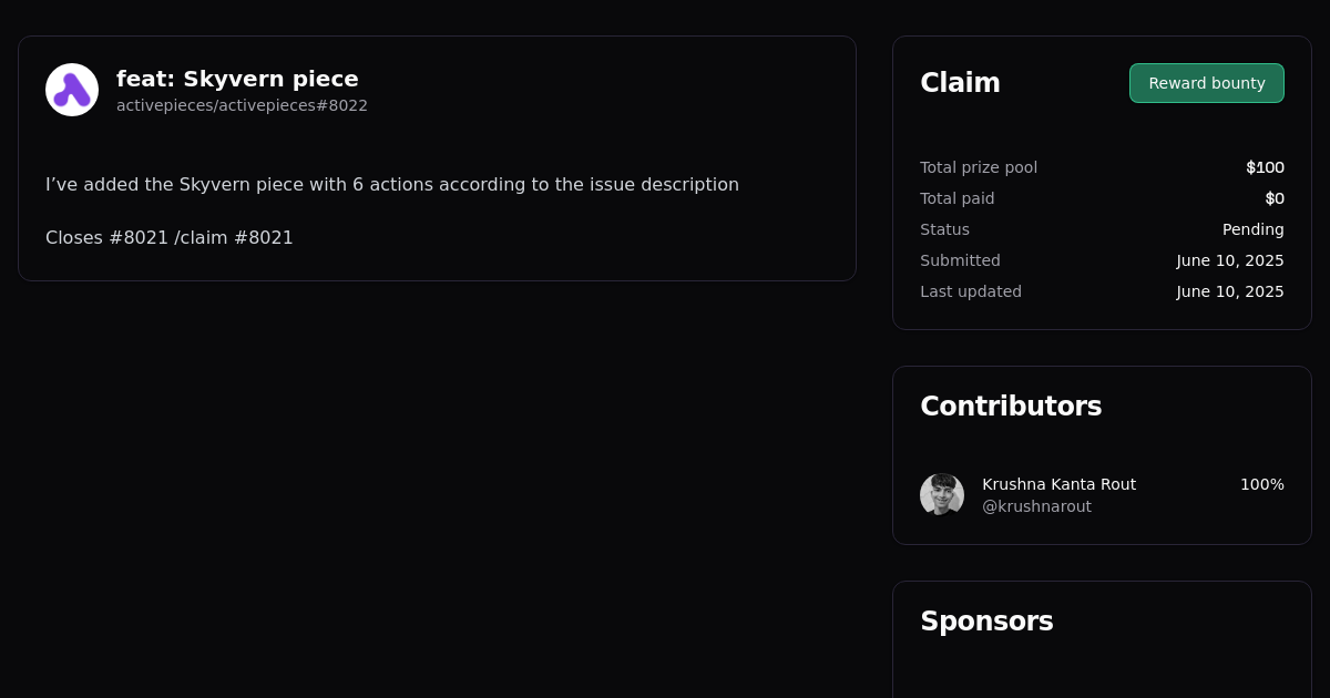 feat: Skyvern piece | Algora