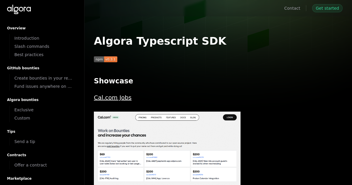 SDK | Algora