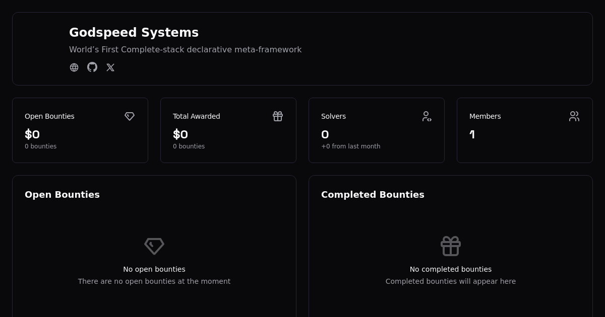 Godspeed Systems | Algora