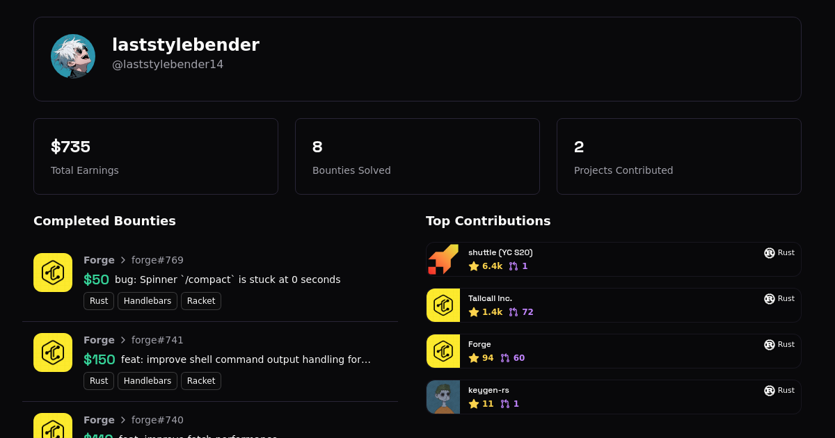 laststylebender | Algora