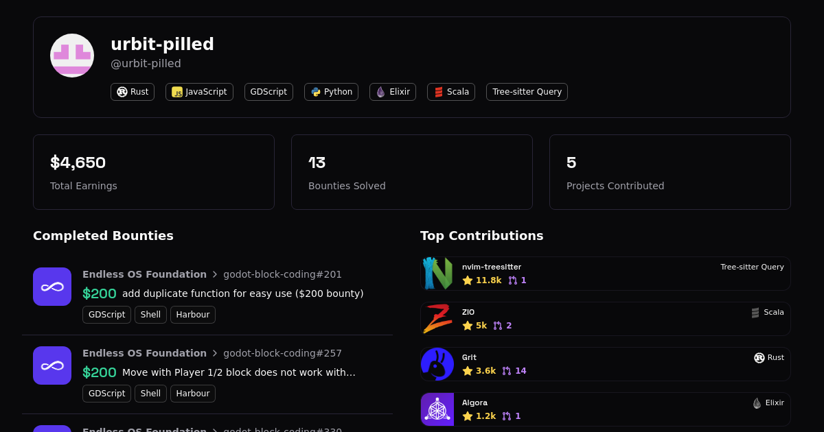 urbit-pilled | Algora